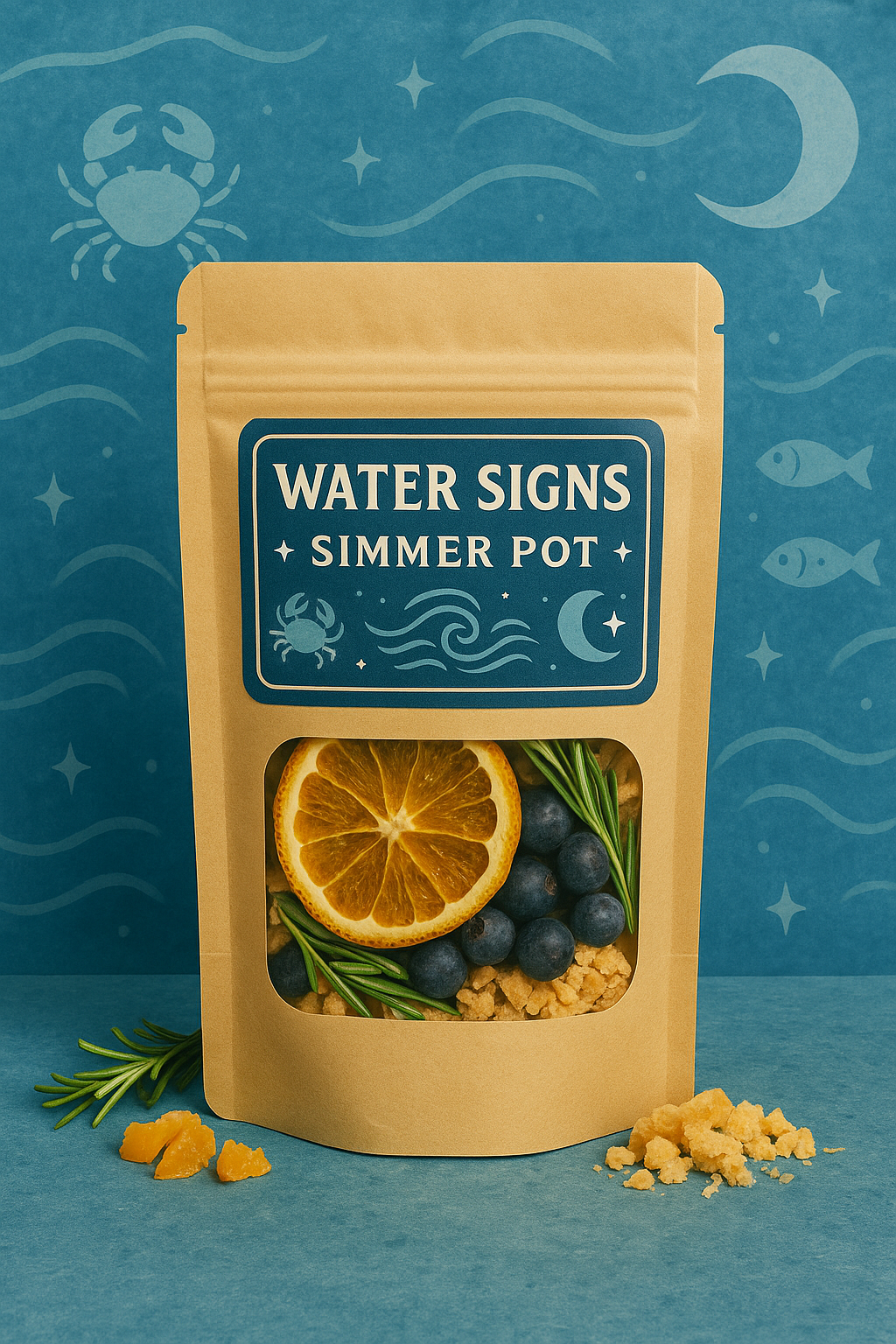 Ocean’s Whisper - Water Sign Simmer Pot • Cancer • Scorpio • Pisces ...